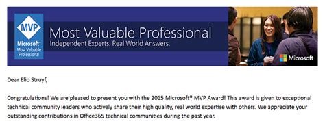 Microsoft Mvp For Office 365 Elio Struyf