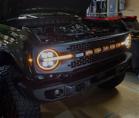 Oracle Bronco Grill Letters Install Glitches Bronco6g 2021 Ford