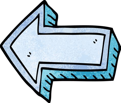 Cartoon Doodle Arrow 12352486 Vector Art At Vecteezy