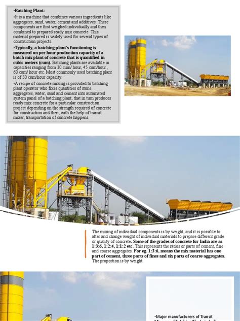 Batching Plant Presentation Pdf