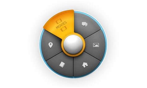 22 Circular Radial User Interface Designs For Inspiration