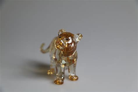 Figure Swarovski Crystal Standing Tiger Cub Crystal Catawiki