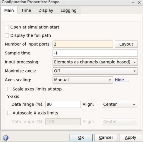 MATLAB Simulink Signals Processing