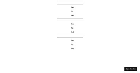 Signals Example Codesandbox