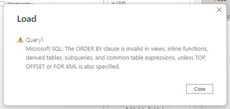 Chris Webbs Bi Blog Why Not All Sql Queries Can Be Used As A Source