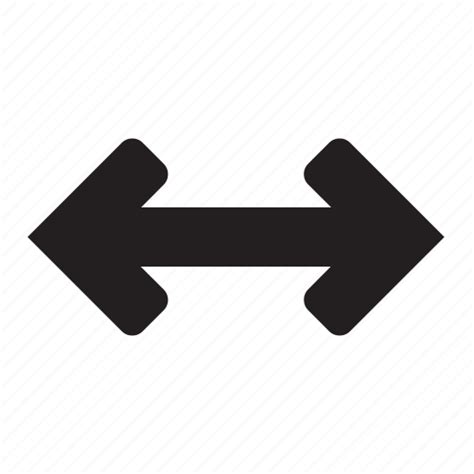 arrow h horizontal resize icon download on iconfinder