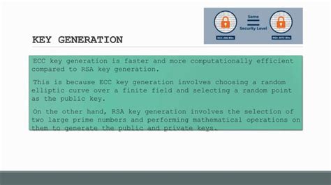 Difference Between Ecc And Rsa Publickey Ppt