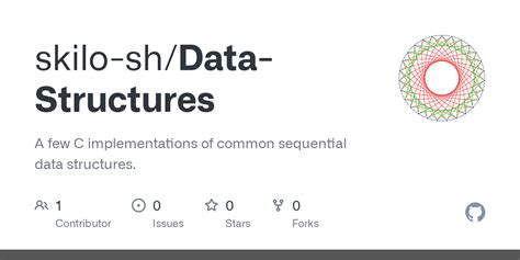 Github Skilo Shdata Structures A Few C Implementations Of Common Sequential Data Structures
