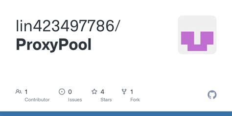 GitHub Lin ProxyPool