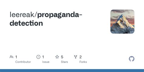 Github Leereakpropaganda Detection