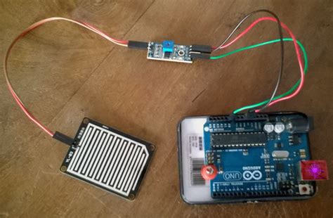 Arduino Rain Sensor Experiment