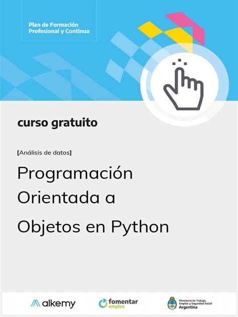 Manual 22 Poo En Python Análisis De Datos Min Trabajo Pdf