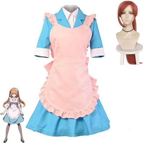 Dangan Ronpa Cosplay Costume Set Yukizome Chisa S Peak Academy Maid