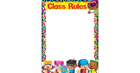 class rules blockstars learning chart t 38373 trend enterprises inc