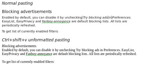 Epiphany → Libreoffice Writer Unformatted Text Pastes Are Broken · Issue 2715 · Swaywmwlroots
