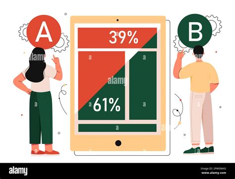 Split Testing Concept Stock Vector Image And Art Alamy