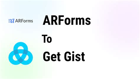 Automate Arforms With Getgist Integration Bit Apps