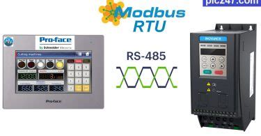 HMI Weintek Modbus RTU Inovance MD Tutorial Plc