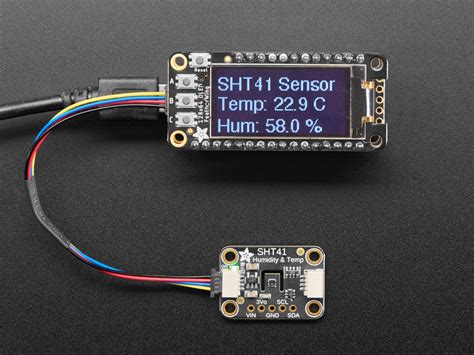 Adafruit Sensirion SHT41 Temperature Humidity Sensor STEMMA QT Qwiic ID 5776 Adafruit