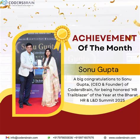 Codersbrain Leadership Hrexcellence Trailblazer Bharathrsummit2025 Codersbrain 10 Comments