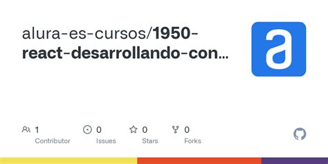 Github Alura Es Cursos1950 React Desarrollando Con Js