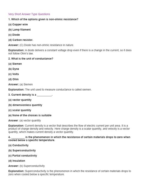 Very Short Answer Type Question2 Pdf