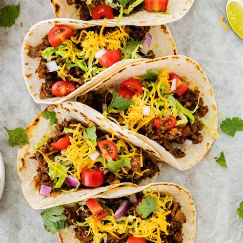 Ground Beef Soft Tacos Recipe Dinner Then Dessert