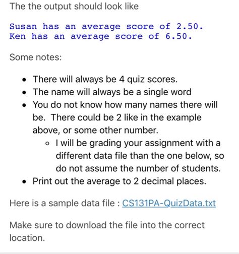 Solved Open The Data File Provided Below This File Contains