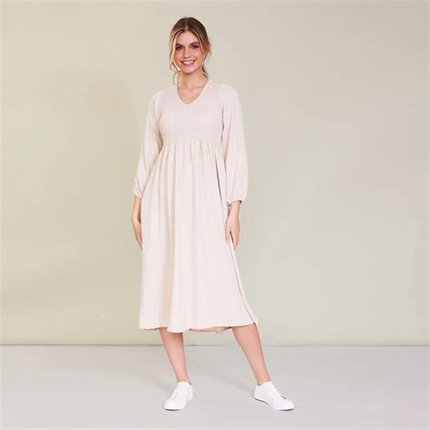 Isabelle Dress Cream