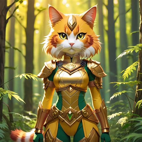 Female Calico Cat Warrior By Dmellaofficial On Deviantart