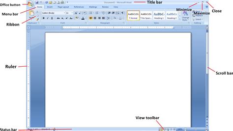 Identifikasi Menu Dan Ikon Pada Microsoft Word Elsa Louserna