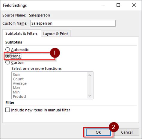 How To Remove Subtotal In Excel Pivot Table 3 Suitable Cases Excel Insider
