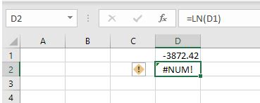 Natural Log In Excel Gogoopm