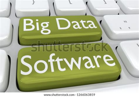 3d illustration computer keyboard script big stock illustration
