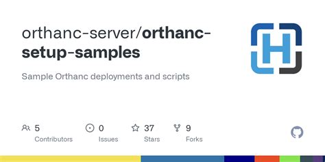 github orthanc server orthanc setup samples sample orthanc