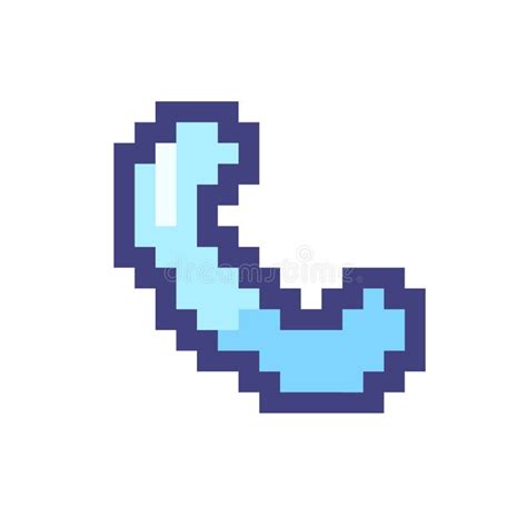 cell phone pixelated rgb color ui icon stock vector illustration of pixel interface 259977133