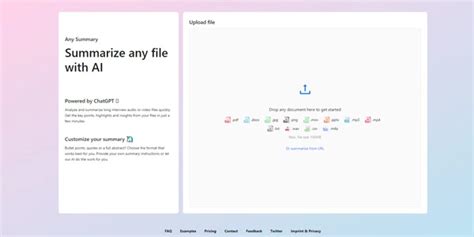 Any Summary Ai Alternatives And Similar 2025 Aixploria