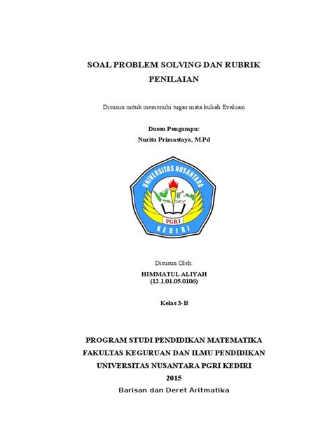 Contoh Soal Problem Solving Pdf