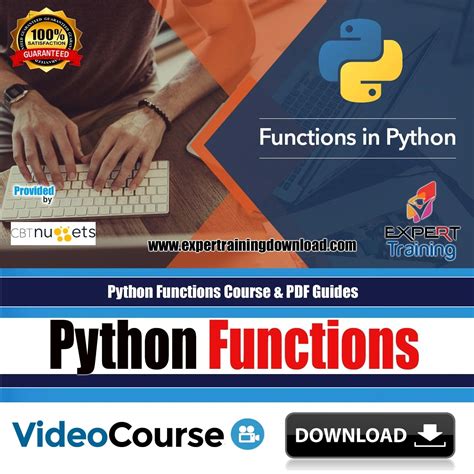 Python Functions Course And Pdf Guides Expert Training