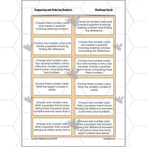 Comparing And Ordering Numbers Year 6 Maths Planning — Planbee