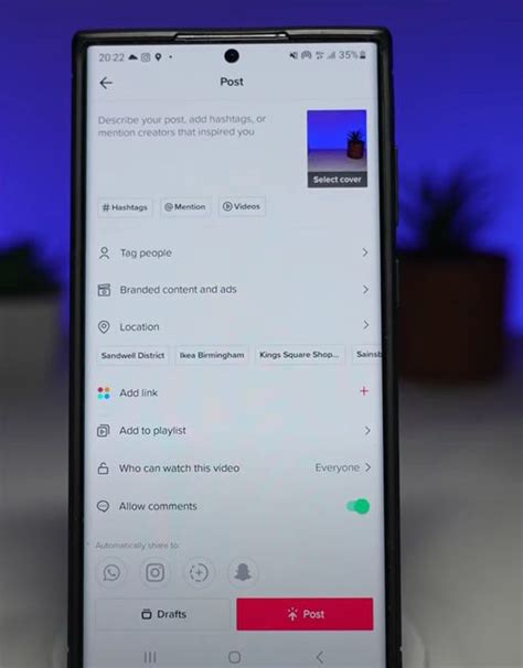 How To Change TikTok Location