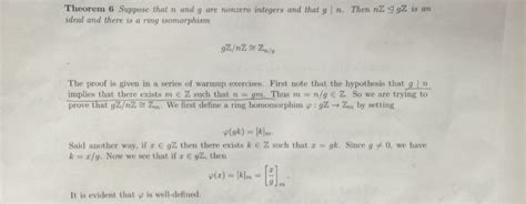 solved 1 prove phi is a ring homomorphism 2 prove phi is
