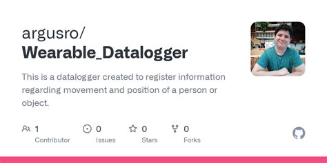 GitHub Argusro Wearable Datalogger This Is A Datalogger Created To Register Information