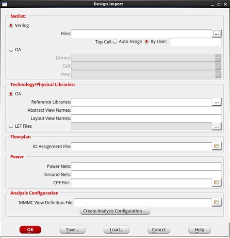 importing files for pnr using innovus digital system design