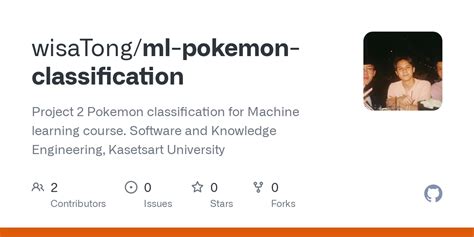 Github Wisatongml Pokemon Classification Project 2 Pokemon Classification For Machine