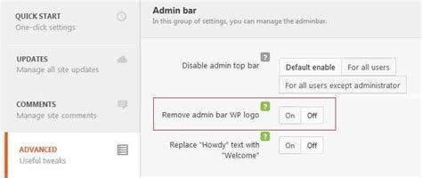 How To Remove Wordpress.org links From WordPress Admin Bar
