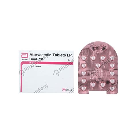Caat 20 Mg Tablet 15 Uses Side Effects Dosage Composition
