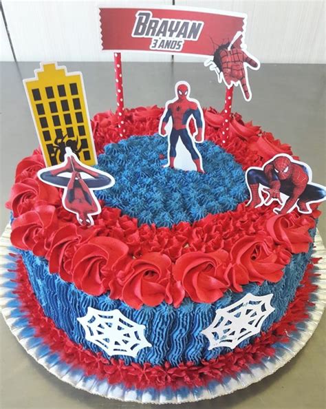 Bolo Do Homem Aranha 105 Ideias Maravilhosas Para A Sua Festa