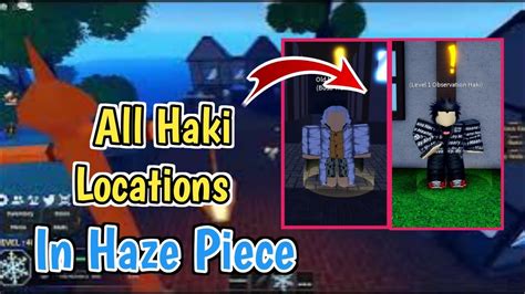 All Buso And Observation Haki Locations In Haze Piece Youtube