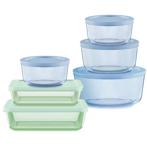 Pyrex Colors Storage